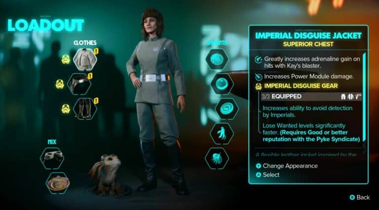 Imperial Officer Kay Vess v0.1 | Star Wars Outlaws Mod